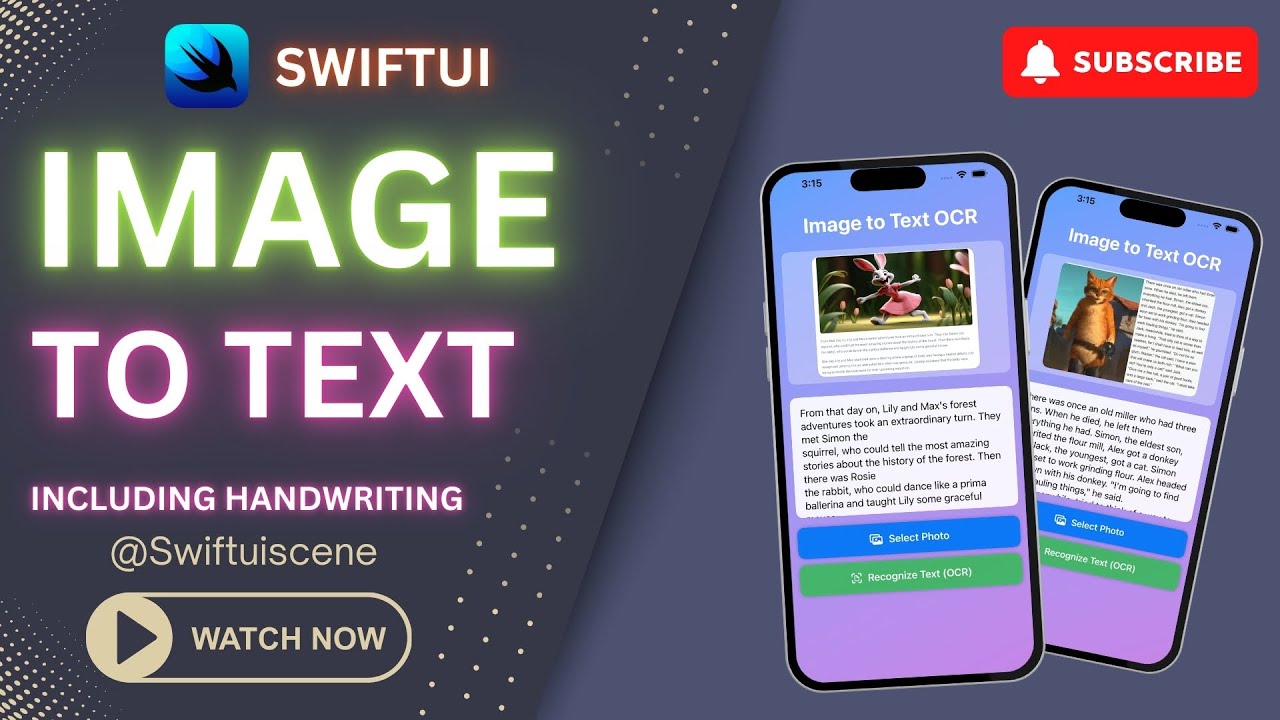 🌟 Transform Your Images To Text With Swiftui The Power Of Ai And Swift Integration 🚀📚 Youtube