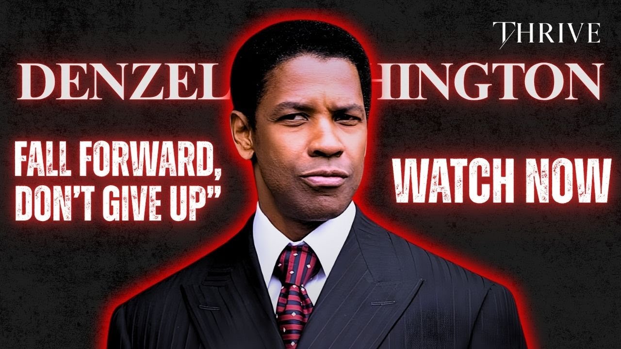 Denzel Washington Motivational Speech 2025 | “Fall Forward, Don’t Give ...