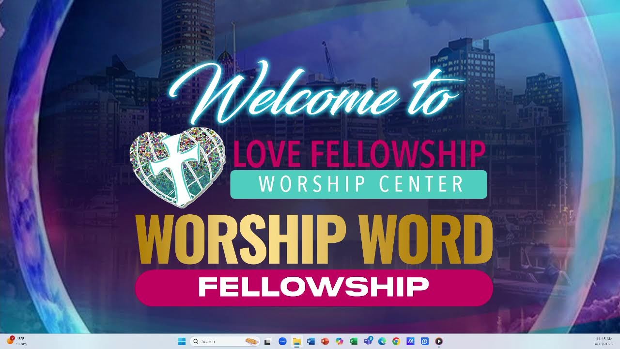 Love Fellowship Worship Center | Sunday Service - YouTube