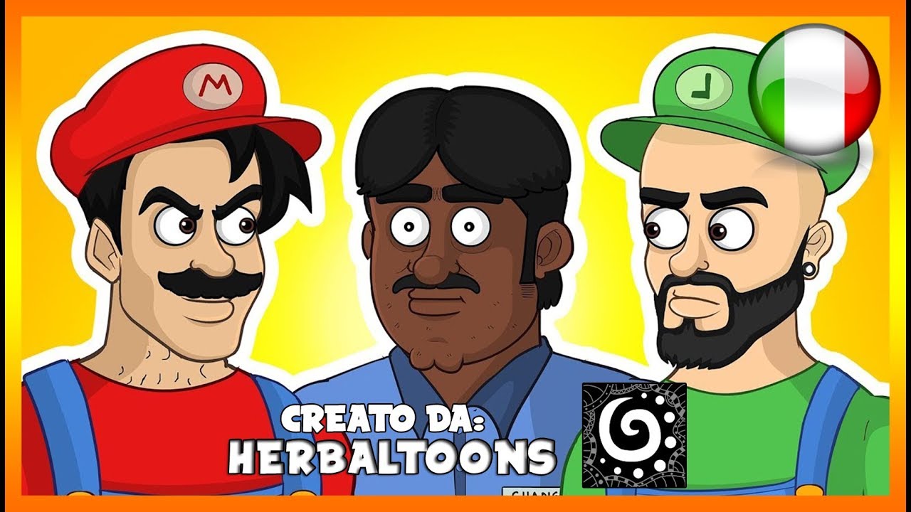 Il più grande fan di SUPER MARIO (Mario's Biggest Fan) | HERBALTOONS ...