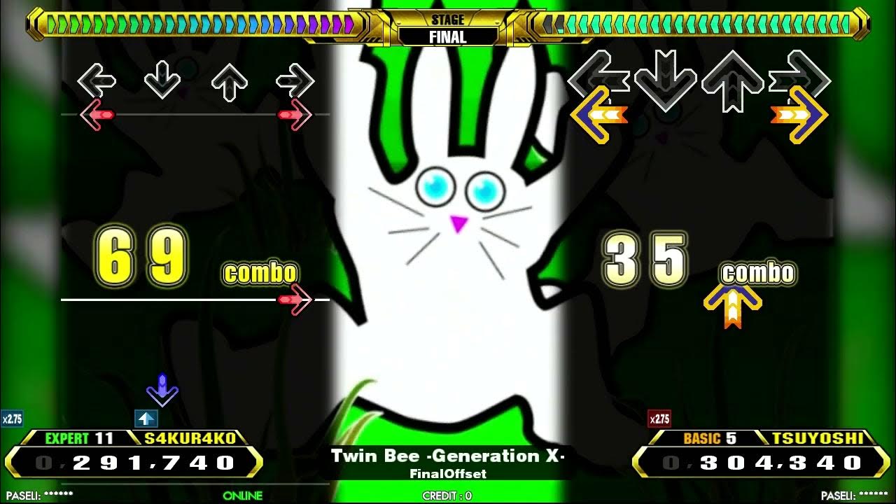 【DDR A3】Twin Bee Generation X(BASIC&EXPERT) - YouTube