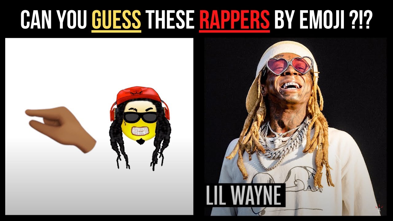 *NEW* Guess The Rapper By Emoji Challenge (OLD SCHOOL RAPPER EDITION ...