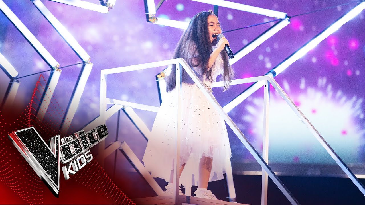 Victoria Performs 'Girl On Fire' | The Final | The Voice Kids UK 2020 ...