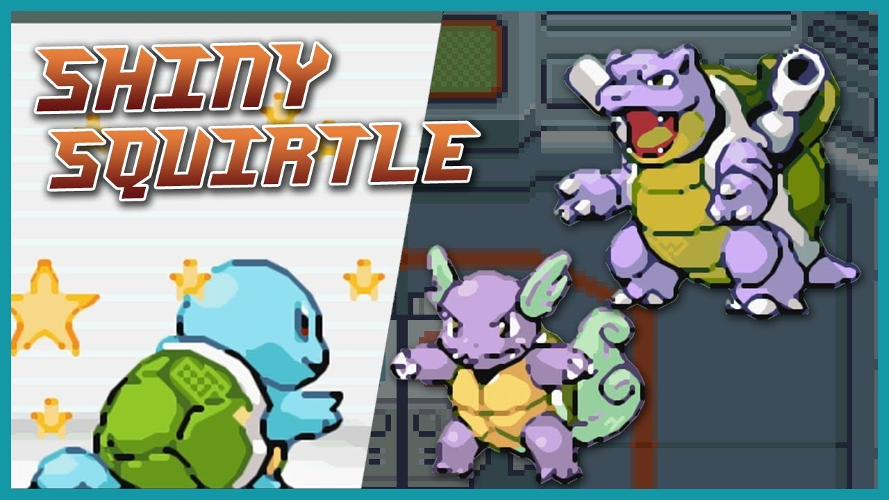 Shiny Blastoise Fire Red