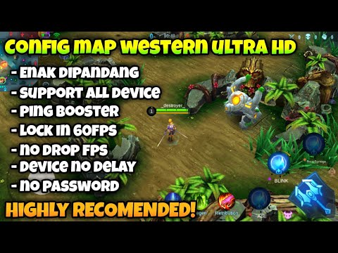 Legit‼️Config ML Map Western Ultra HD || Enak Dipandang - Mobile Legends Bang Bang