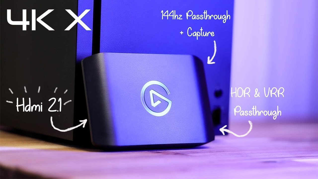 Elgato 4K X, the HDMI 2 1 Capture Card - YouTube