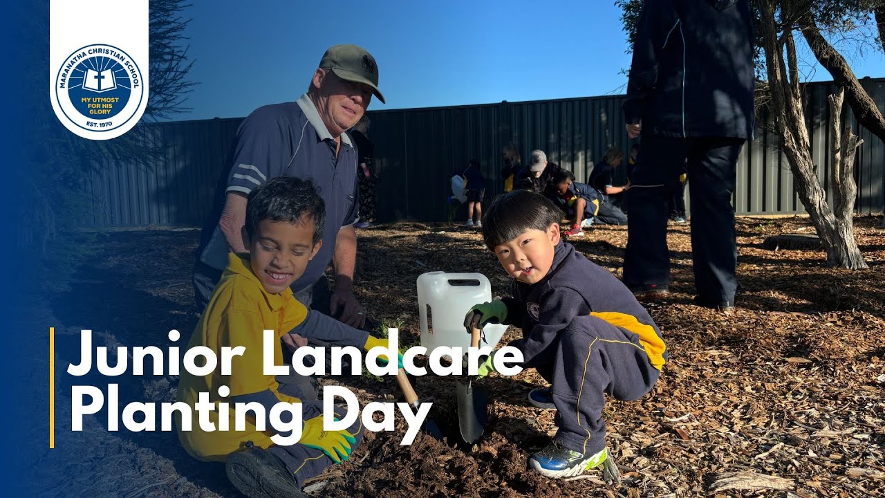 Junior Landcare Planting Day - YouTube