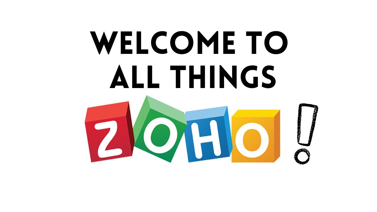 Welcome to our YouTube Channel: All Things Zoho! - YouTube
