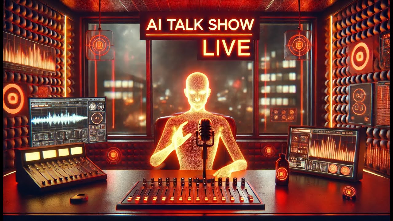 First AI-Hosted Talk Show in HUMAN History (Fri 13 Dec 2024) - YouTube