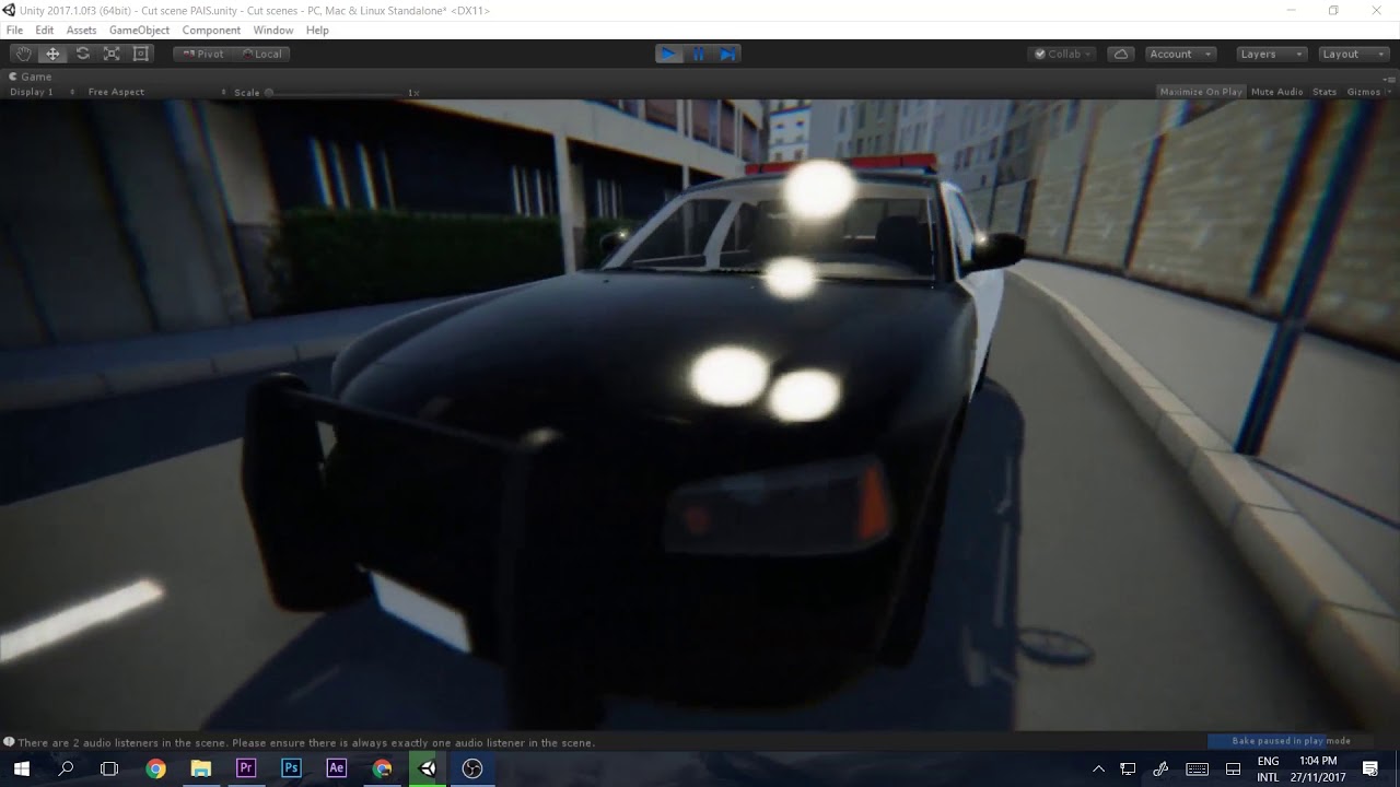 Simple Cut Scene made in Unity using Time Line - YouTube