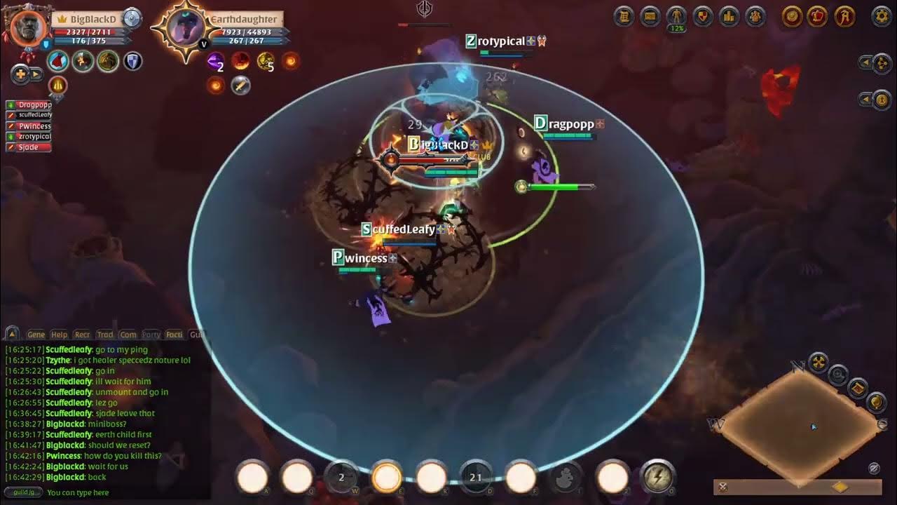 Group Dungeon Albion Online - YouTube