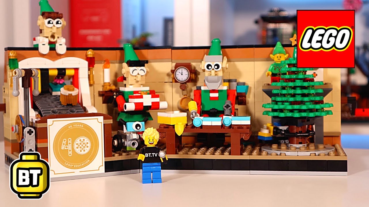Lego Staff 2020 Christmas Present Set (4002020) - YouTube