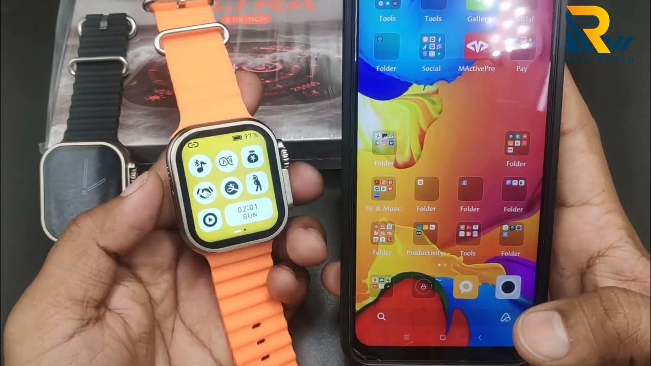 How to Connect WK8 Ultra and Wearfit Pro App - YouTube