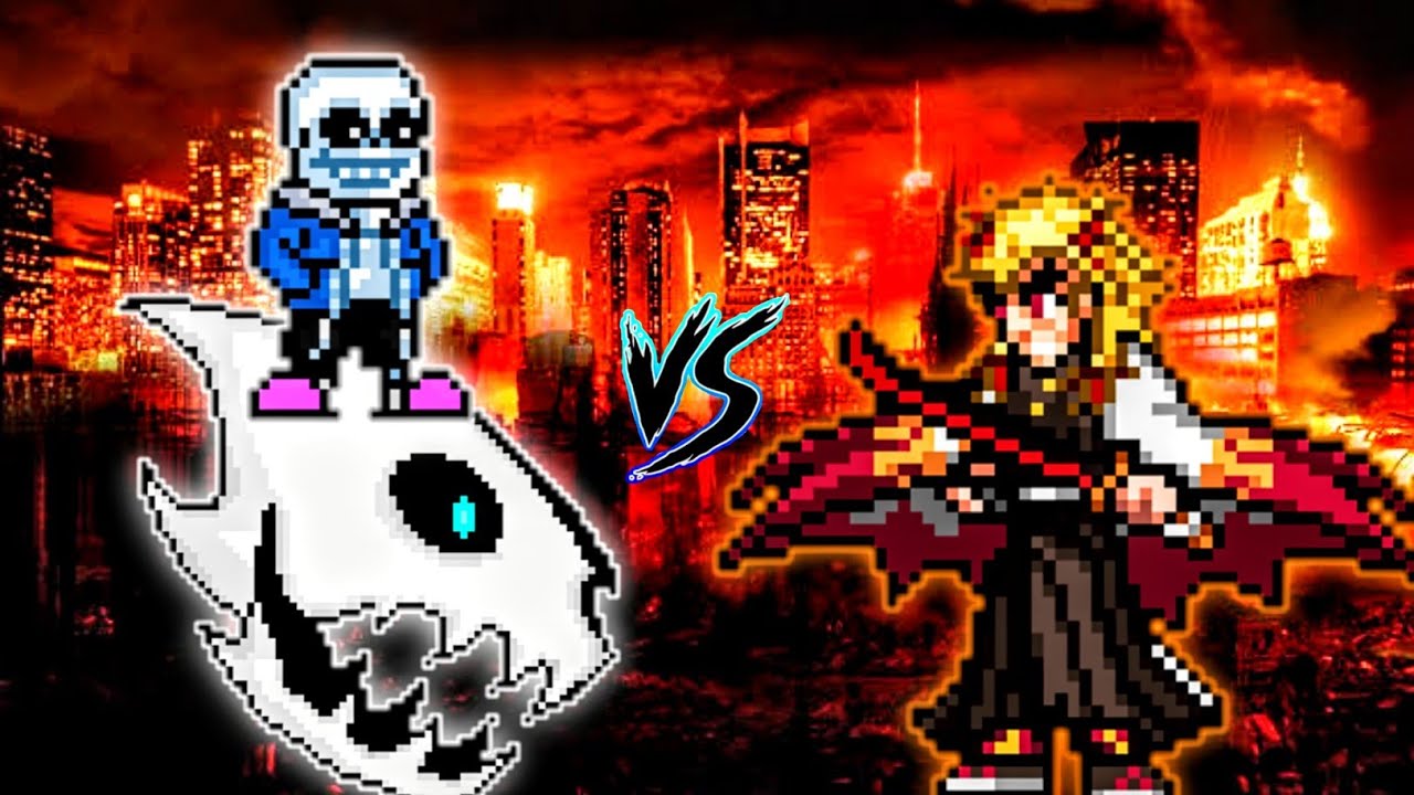 Classic Sans OP VS TXR Rengoku V4.1 OP (Zeed) (New) in Jump Force Mugen ...