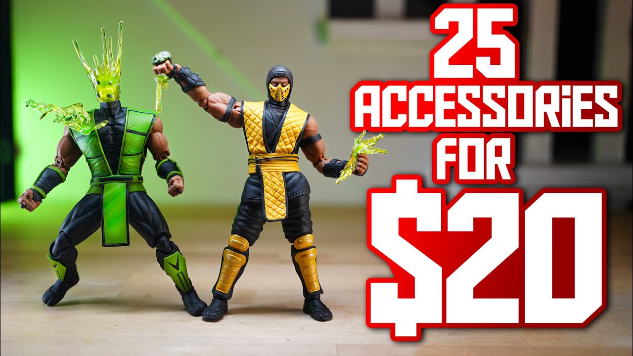 So many GROSS accessories for only $20! This set is disgustingly good ...