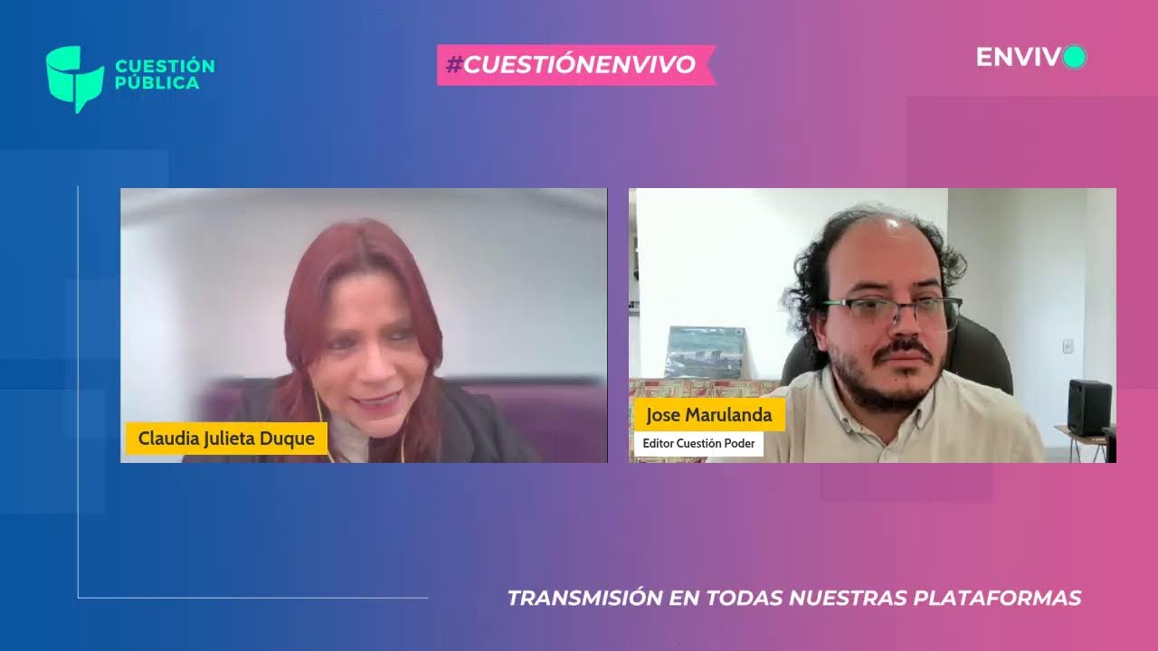 EN VIVO | Entrevista a Claudia Julieta Duque - YouTube