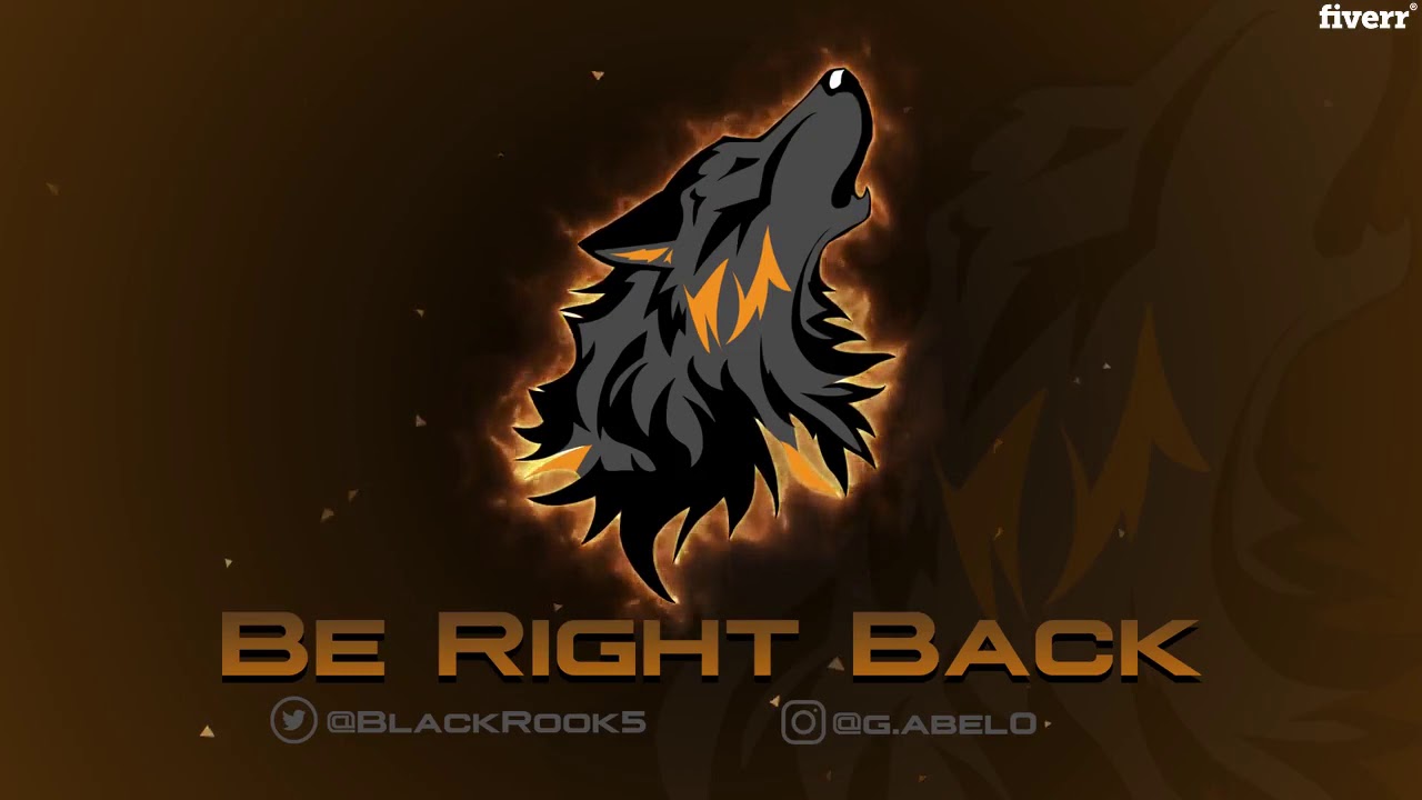 Create animated brb, starting, ending, screen for twitch - Best ...