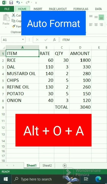 Excel Autoformat Excel Tricks Excel Exceltips Exceltutorial Exceltricks Excelformula