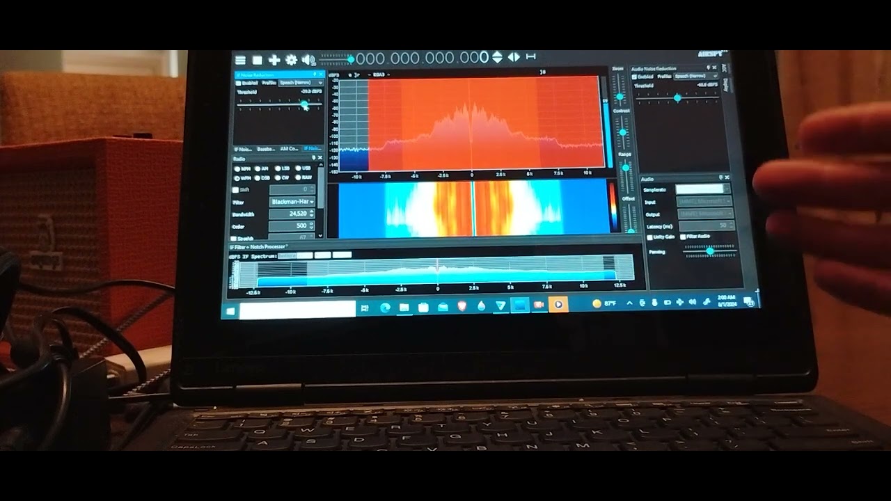08.01.24 SDR Showing subliminal messaging #v2k microwave auditory ...