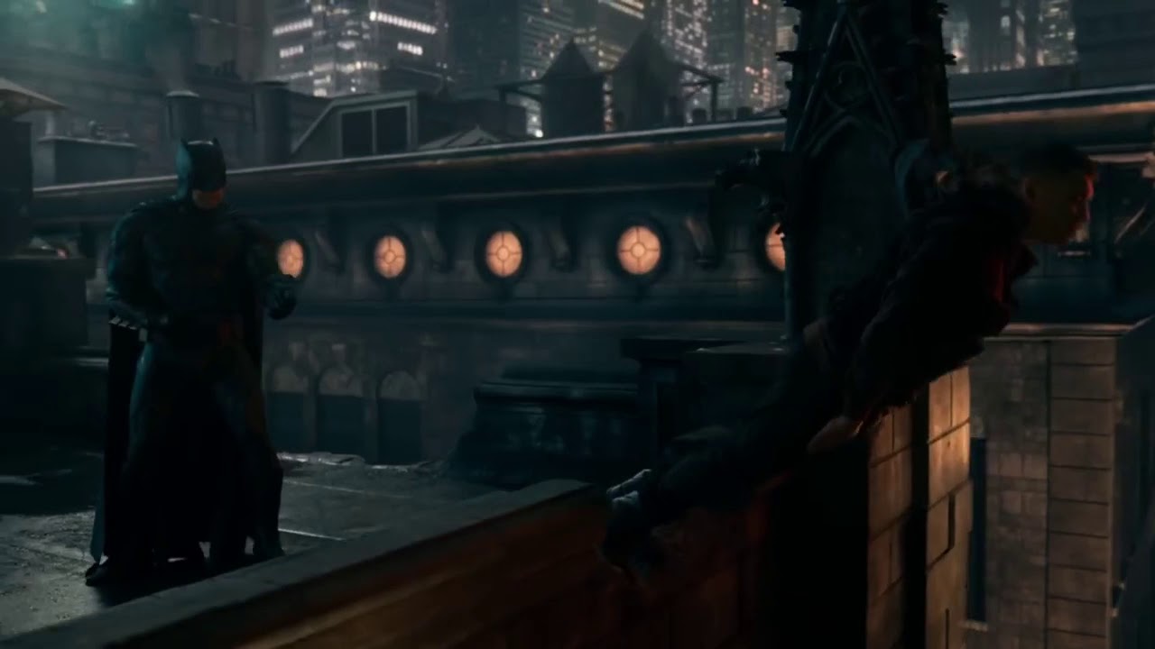 Batman vs Parademon - 《Justice League - Opening Scene》 - (Exclusive-HD ...
