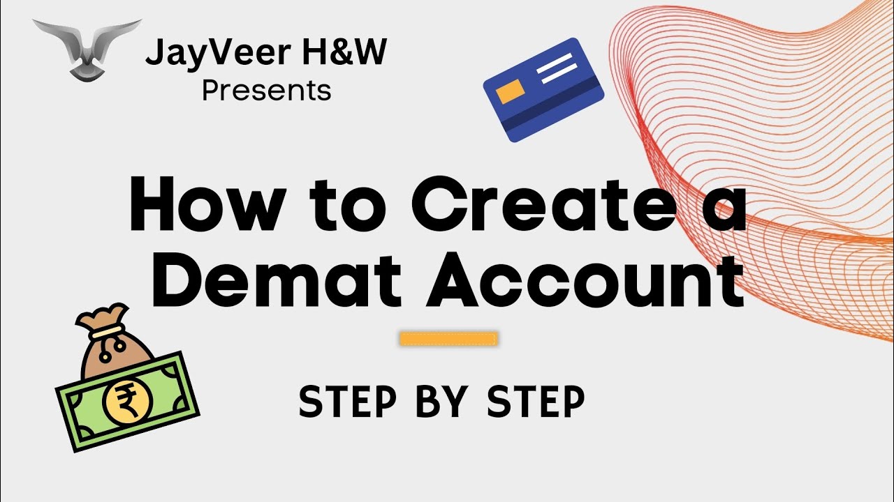 How to create a *DEMAT* Account in minutes 💳 • STEP by STEP | JayVeer ...
