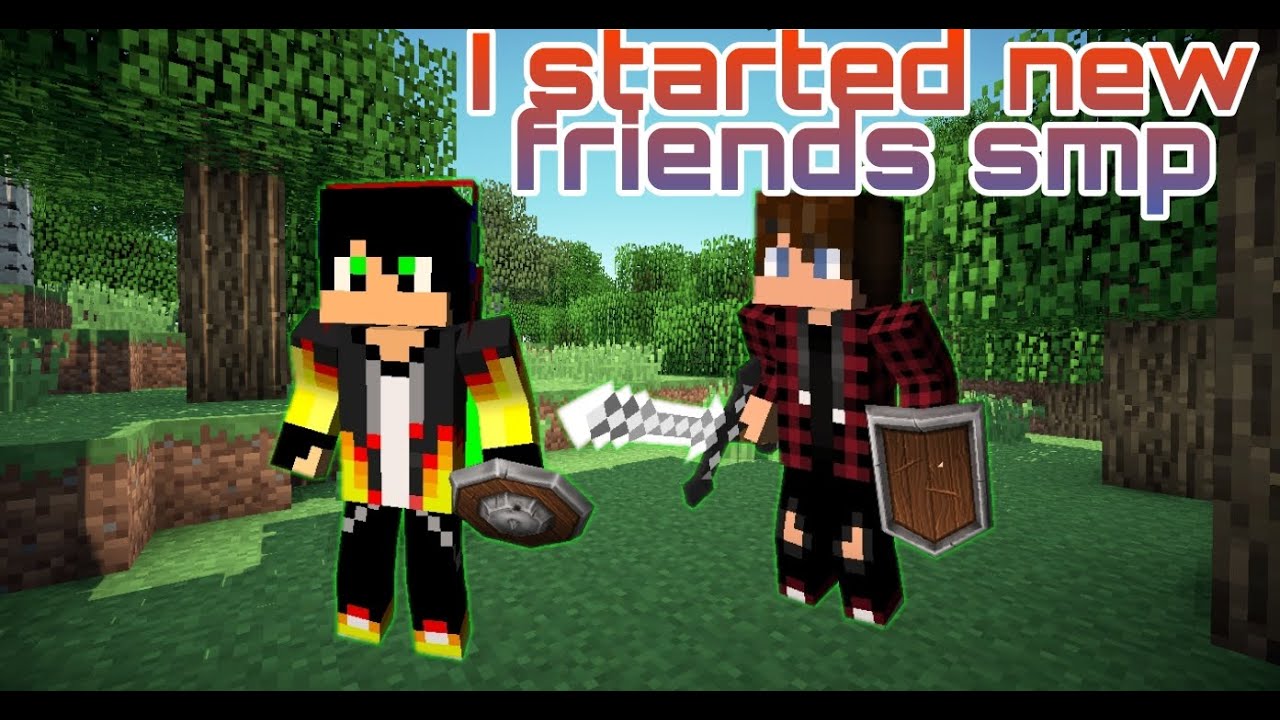 I started a new friends smp | minecraft public smp - YouTube