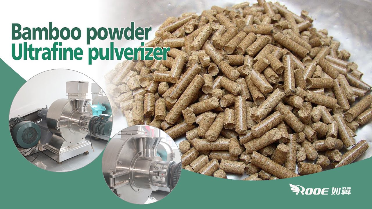 Bamboo Powder Ultrafine Pulverizer Machine for Bamboo Plastic Products ...