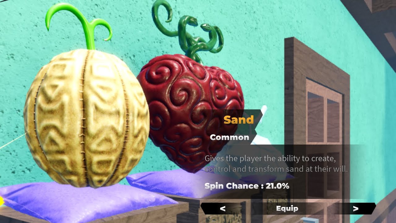 Playing a lil bit of sand in fruit battle grounds - YouTube
