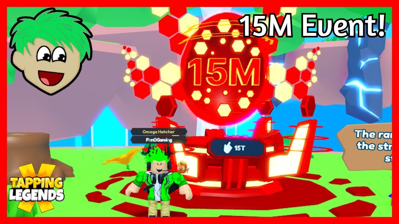 *Live* 15M Event! | Tapping Legends X (Roblox) - YouTube