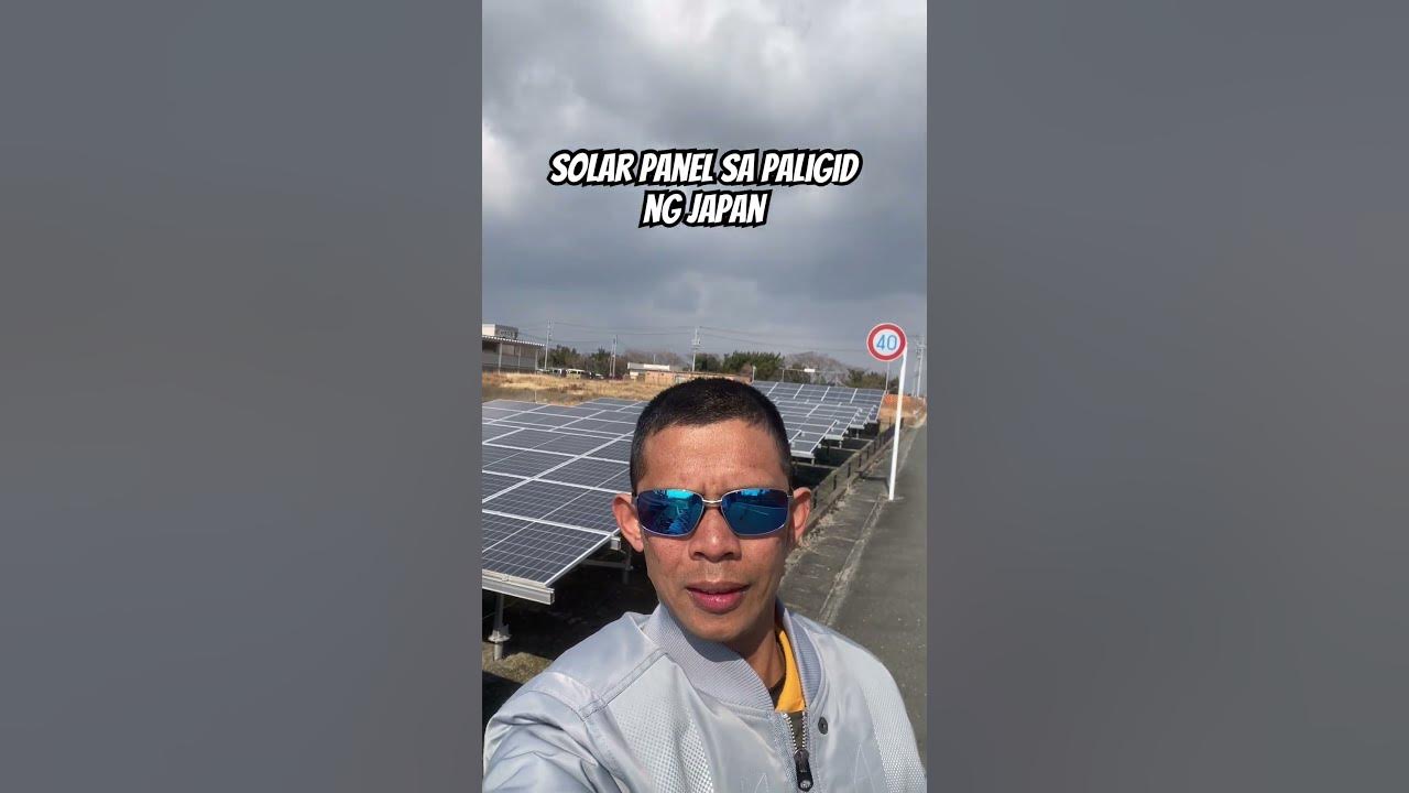 Bakit maraming solar panel sa kahit saang lugar sa japan. #solarenergy #renewableenergy # ...