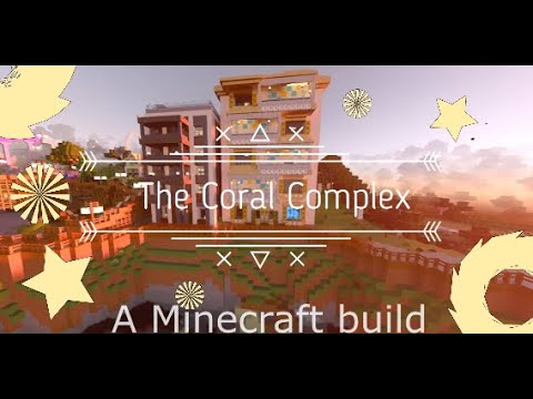 Minecraft Coral Complex showcase! #minecraftbuild - YouTube