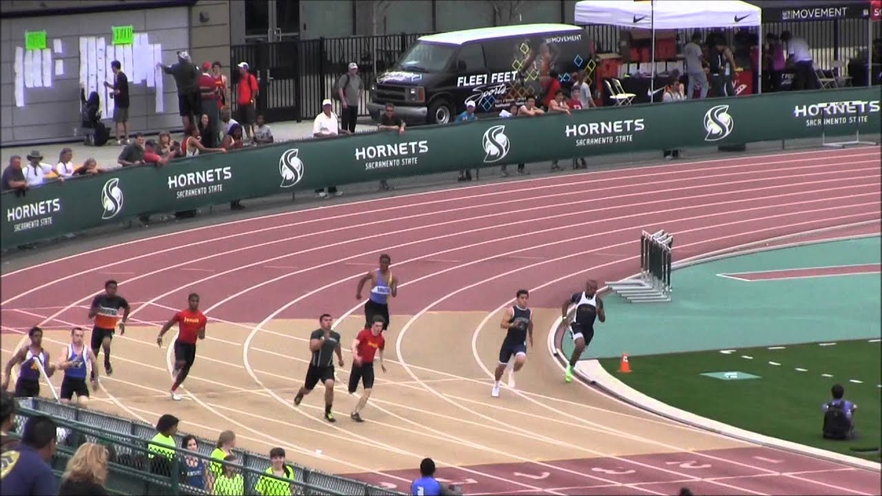 Sacramento Track Classic, Boys 200 Meter Race - YouTube
