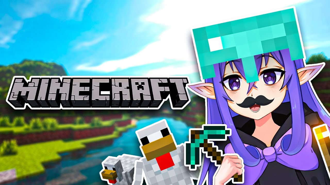 JUST CHATTIN' & MINECRAFT 〗Eating McDonald's & Making a VILLAGE! - YouTube
