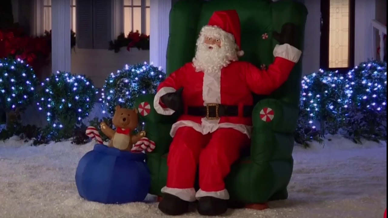 Animated Realistic Santa - YouTube