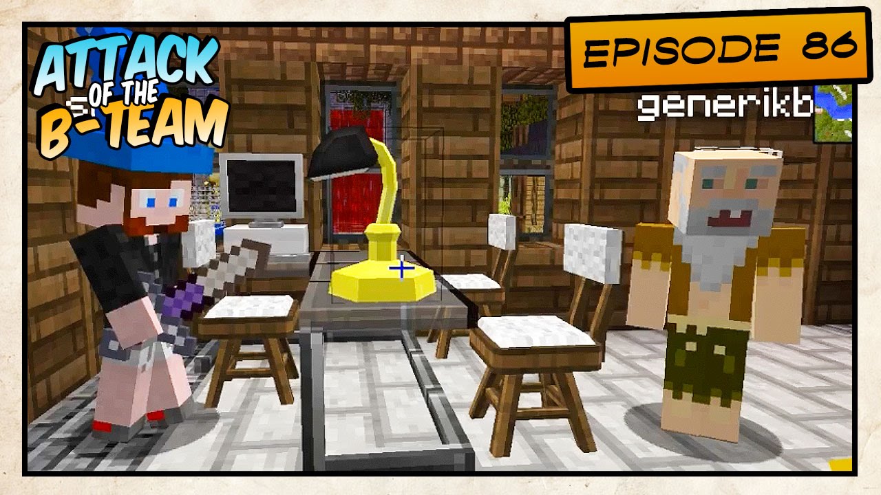 Minecraft - Attack of the B-Team! - Filming GenerikB's Commercial! - E86 - YouTube