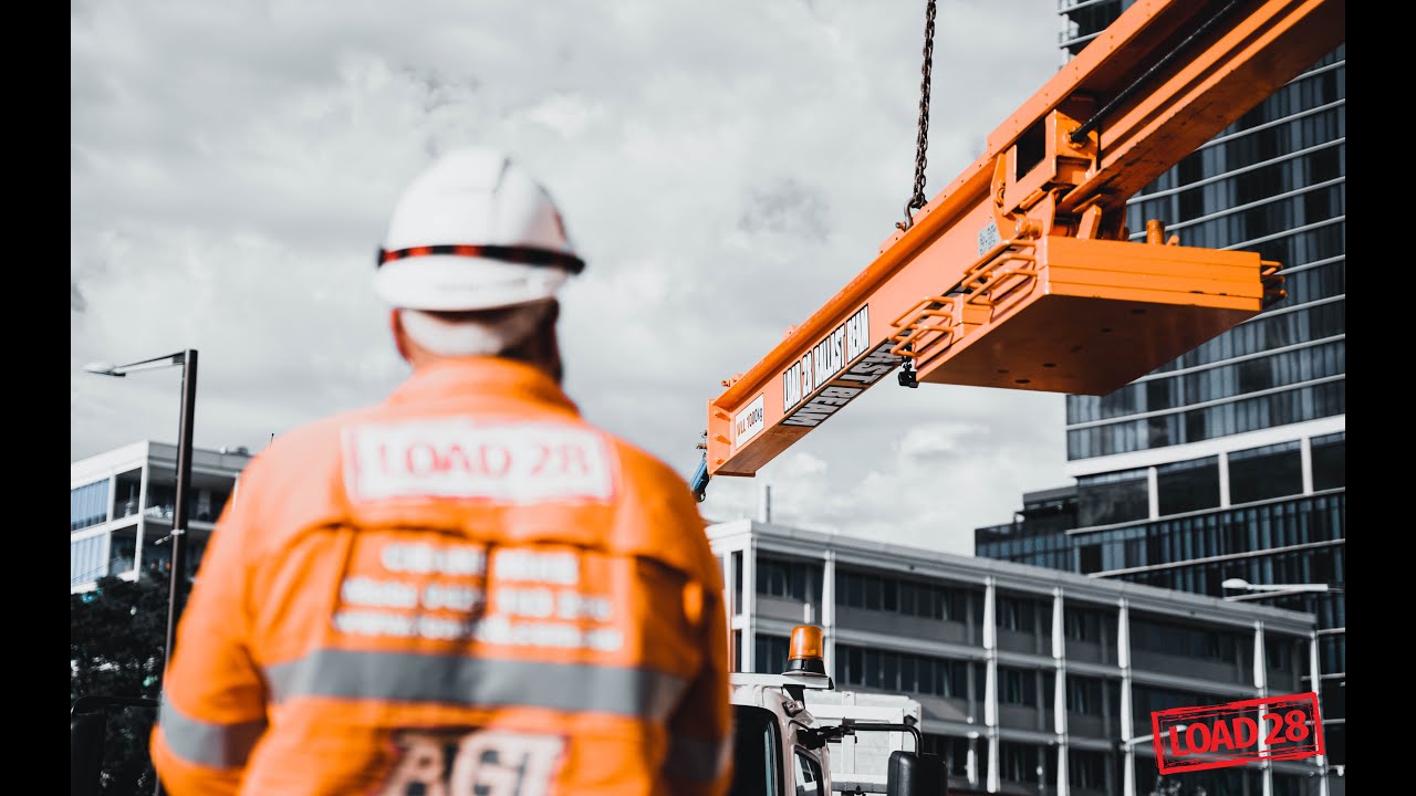 Load 28 - BICE Building Glass Install + Ballast Beam - YouTube