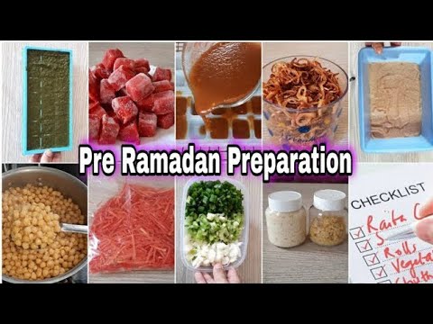 Ramzan Special Recipes | Pre Ramzan preparation| best easy Ramzan ...