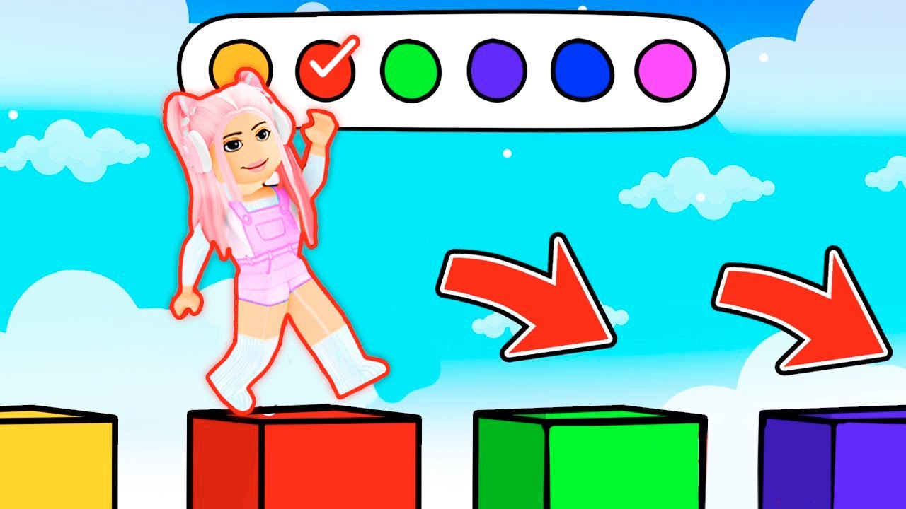 ОББИ, НО ТЫ САМ ВЫБИРАЕШЬ ЦВЕТ ! РАДУЖНОЕ ОББИ С ВЫБОРОМ ЦВЕТА В ROBLOX ...