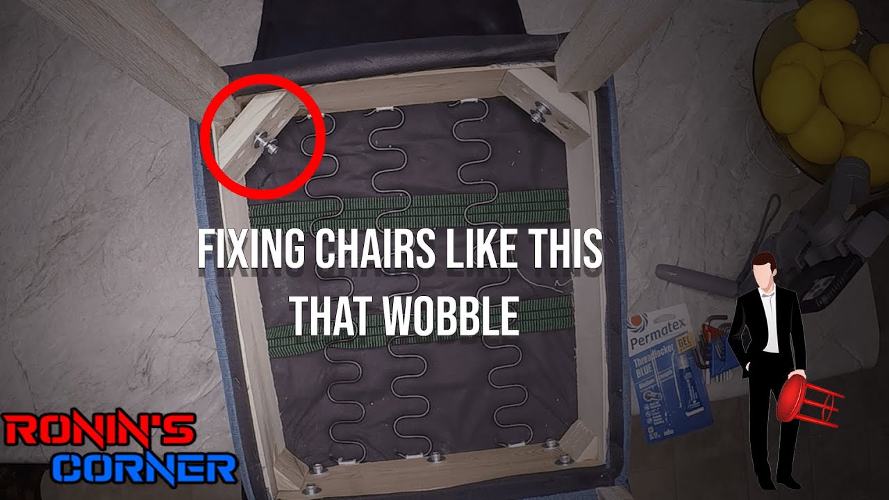Fixing Bolt Together Chairs Once and For All - YouTube