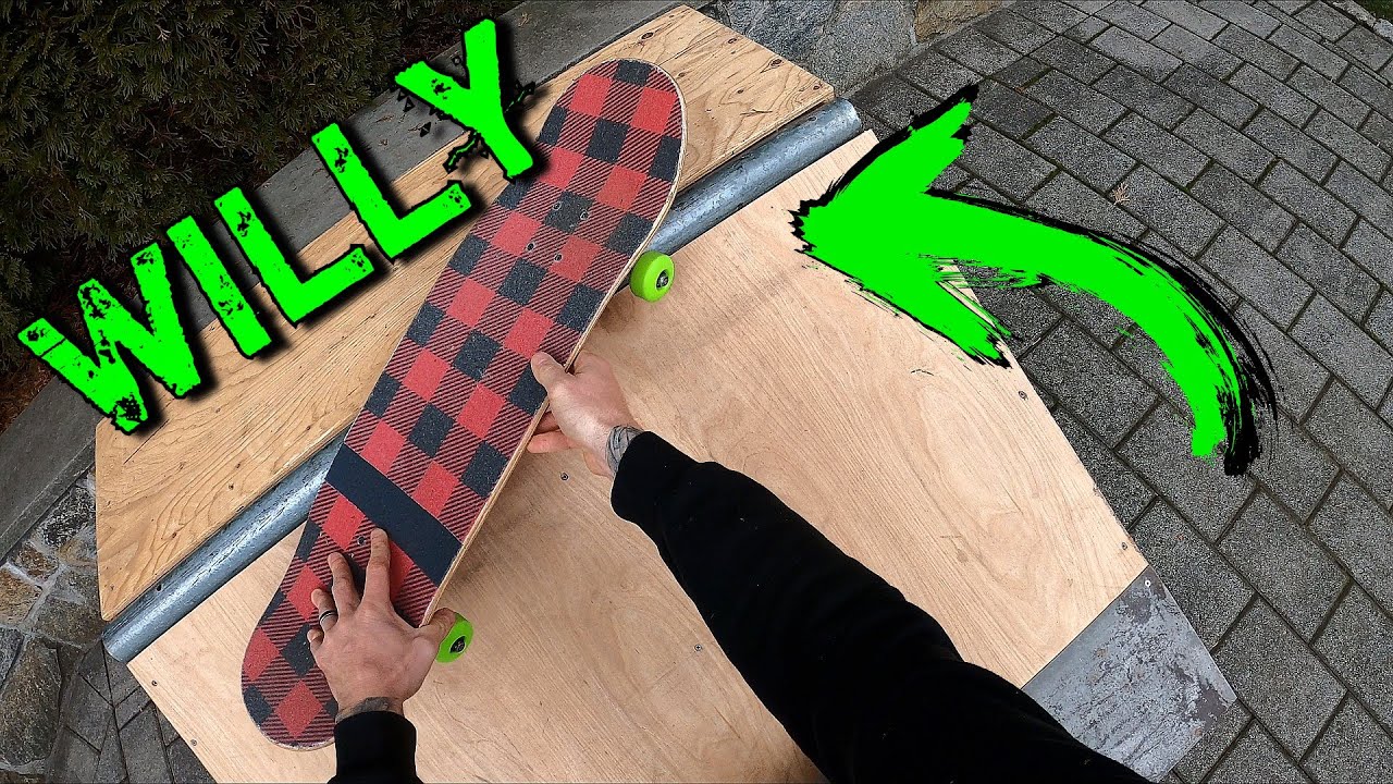 How To WILLY STALL - POV Skate Tutorial - Quarterpipe Tricks - YouTube