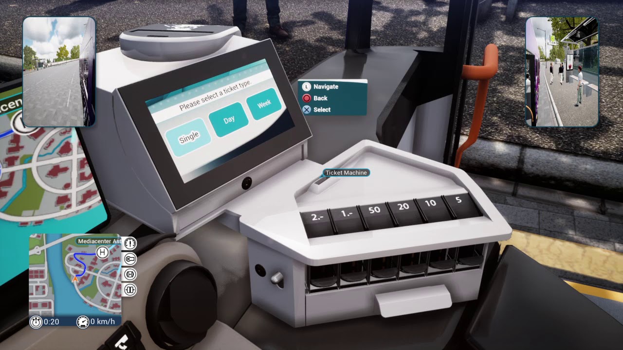 Bus Simulator 2018|Mercedes Citaro K|Steering Wheel Gameplay - YouTube