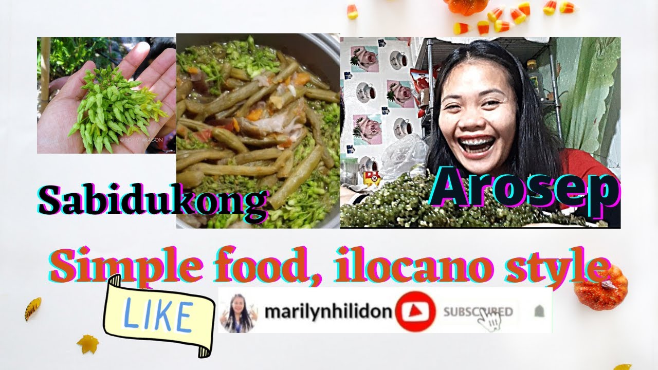 Simple Food || Ilocano Style || Buridibod || Arosep or Lato || Marilyn ...