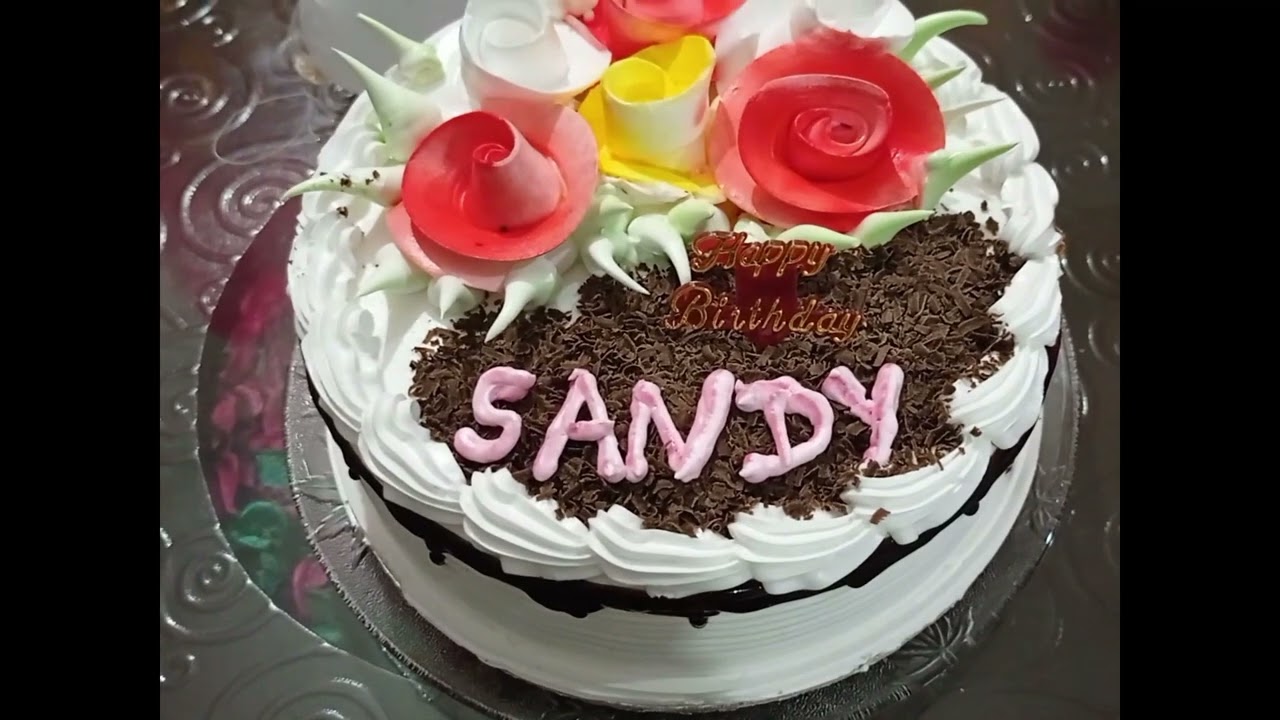 Happy Birthday Sandy Cake
