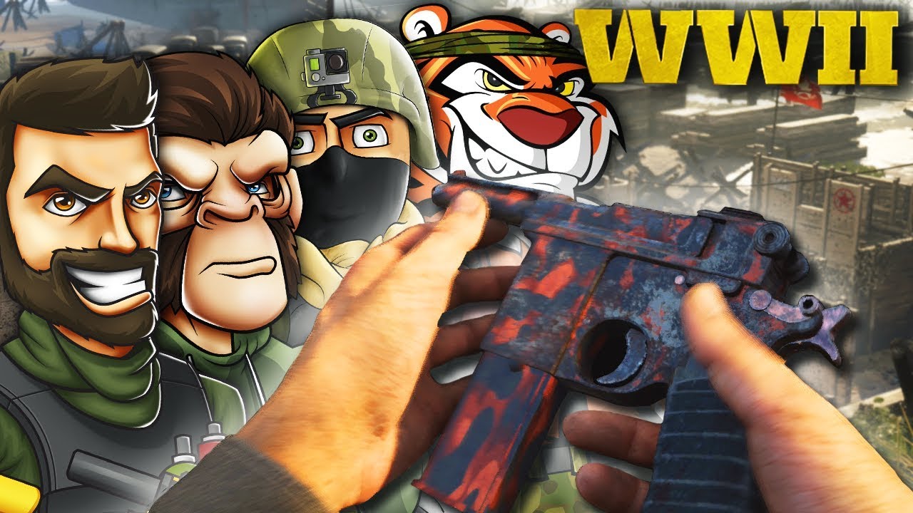 1 VS 1 TEAM ARG AU PISTOLET ! - Call of Duty WW2 - YouTube
