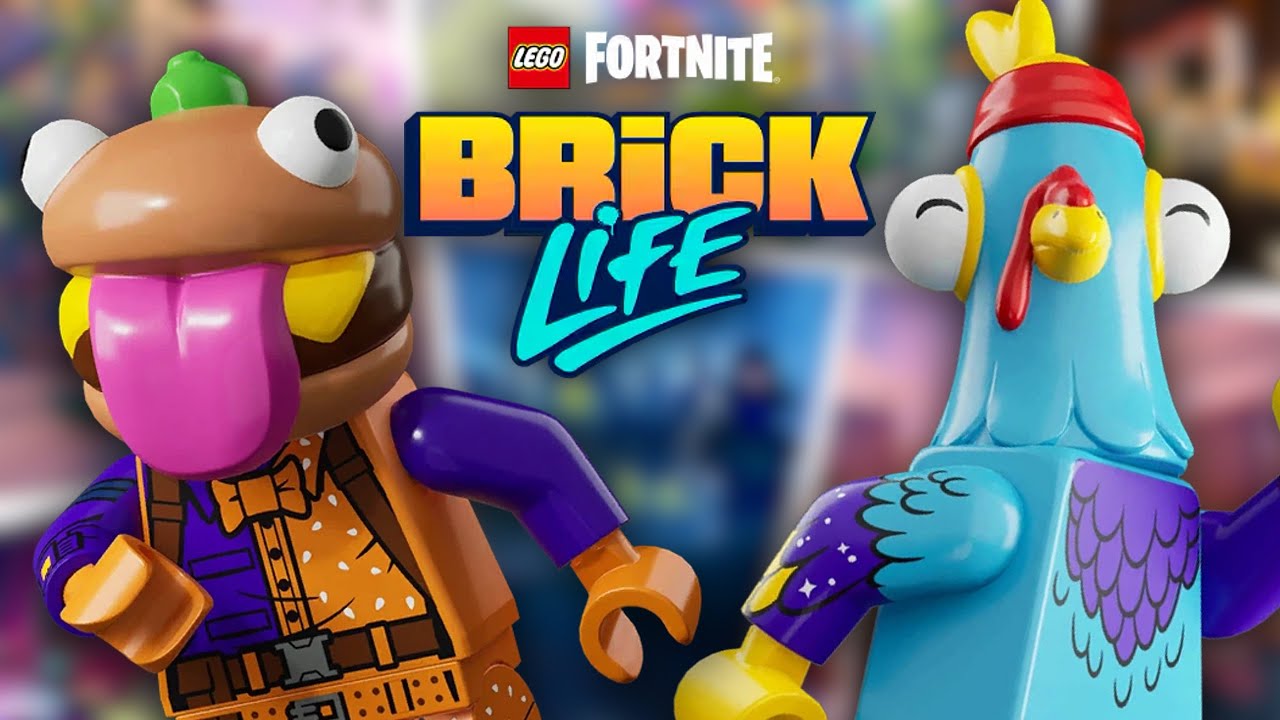 My First Day in LEGO Fortnite Brick Life! - YouTube