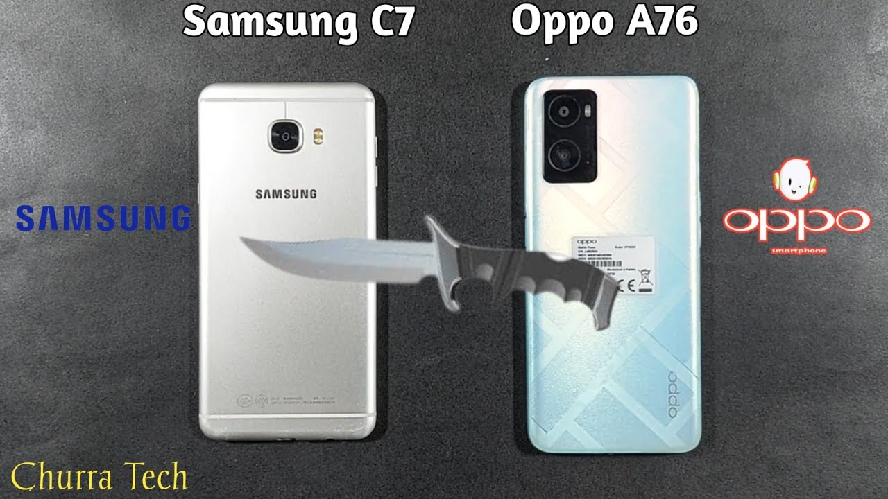 Samsung Galaxy C7 Vs Oppo A76 Speed Test - YouTube