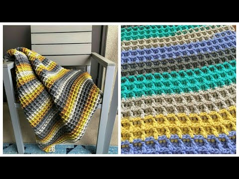 WAFFLE ÖRGÜ TEKNİĞİ HOW TO KNİTTİNG TECNİQUE CROCHET