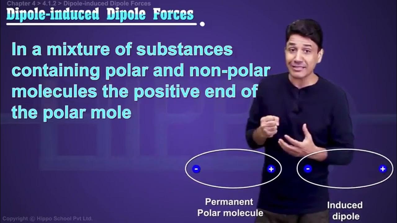 Chemistry 11 | Ch 5 States of Matter | Dipole–Induced Dipole Forces ...