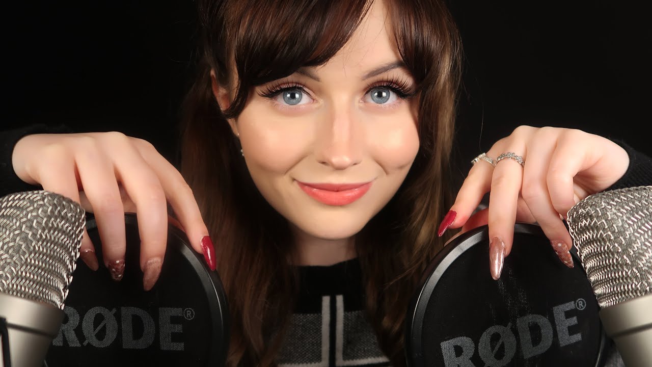 Whispered Up Close Trigger Words ASMR - Stipple, Crackle, Swoosh etc ...