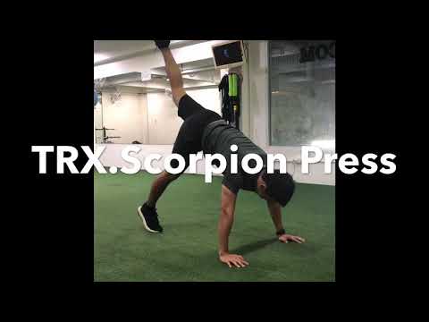 TRX.Scorpion Press - Tananon Fitness - YouTube